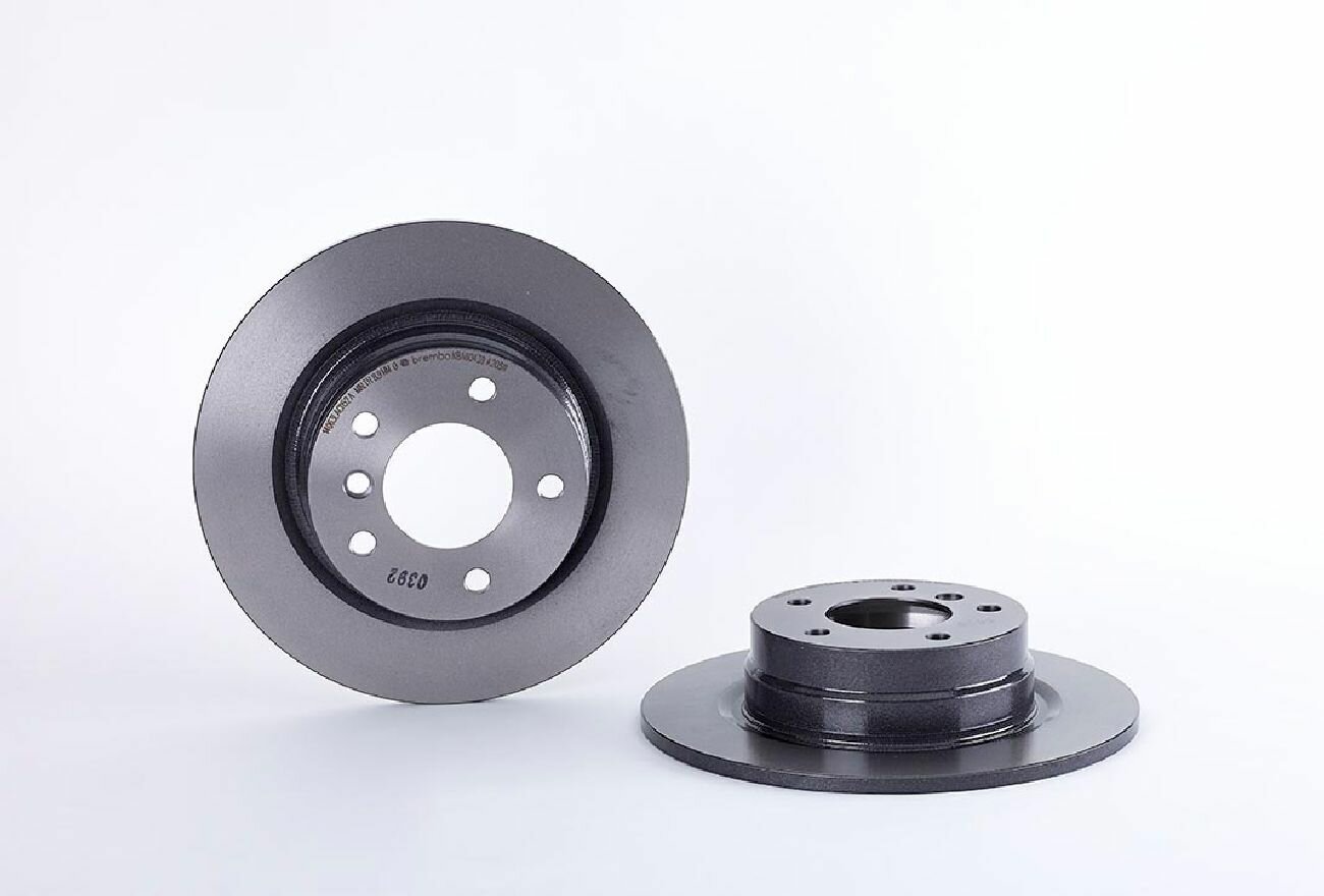 Диск тормозной сплошной задний BREMBO (08. A205.11) Prime UV Coated