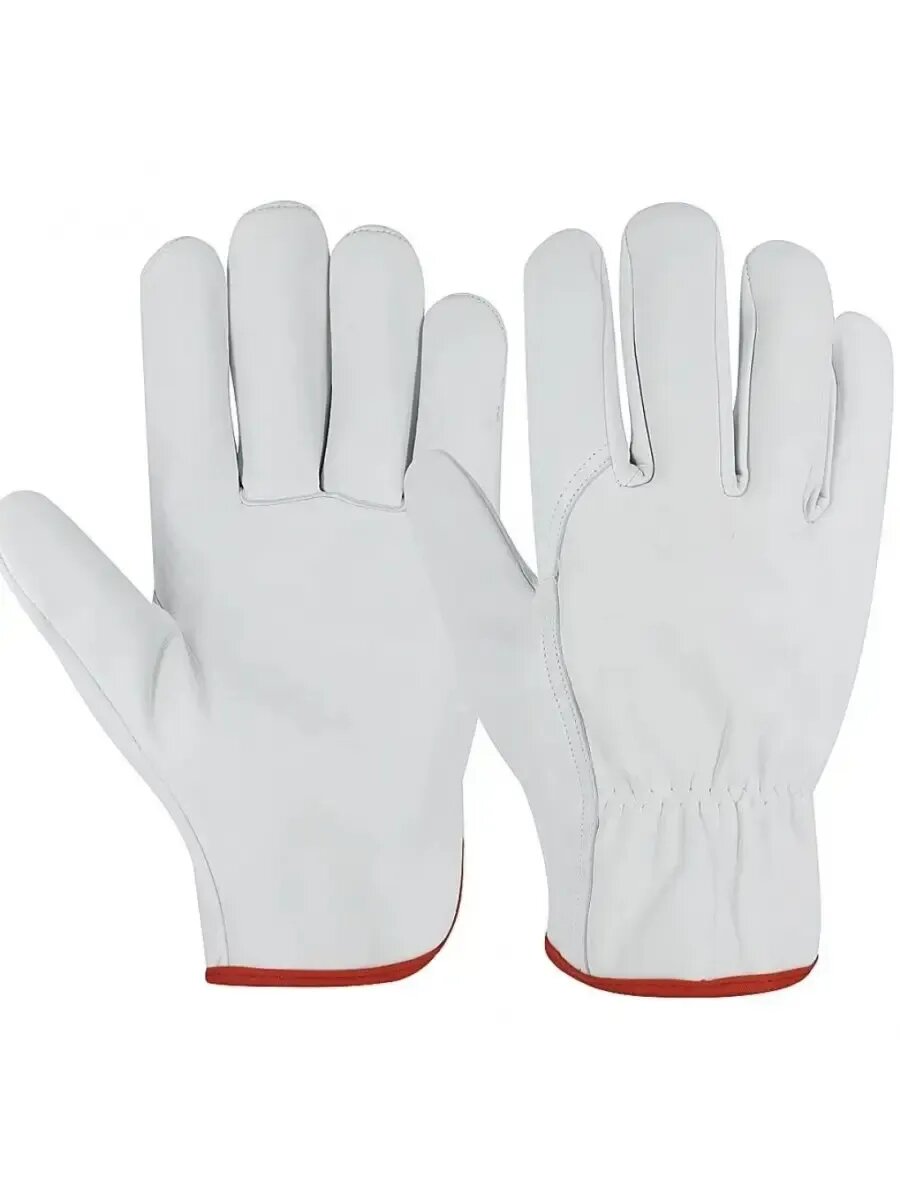 Перчатки рабочие кожаные защитные King Gloves 211, размер 10 (XL)