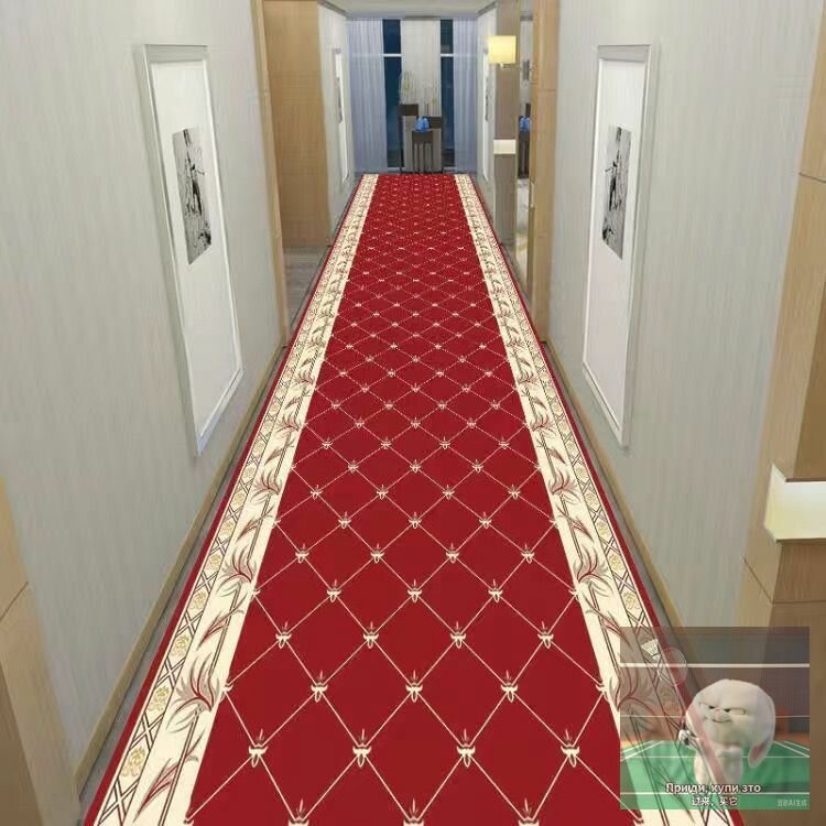 Ковёр европейского стиля 120×300 см. Идеально подходит для укладки в коридорах.