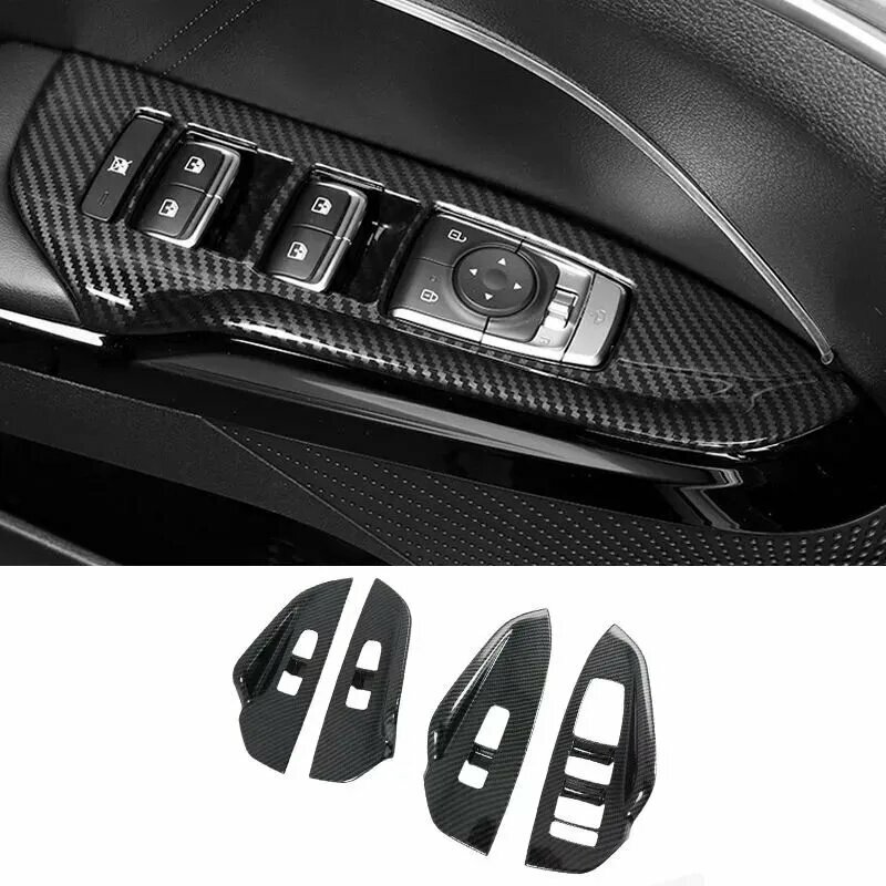 Для KIA Optima K5 2020 2021 ABS карбоновая декоративная рамка центрального управления, накладка на воздуховод, декор кондиционера.