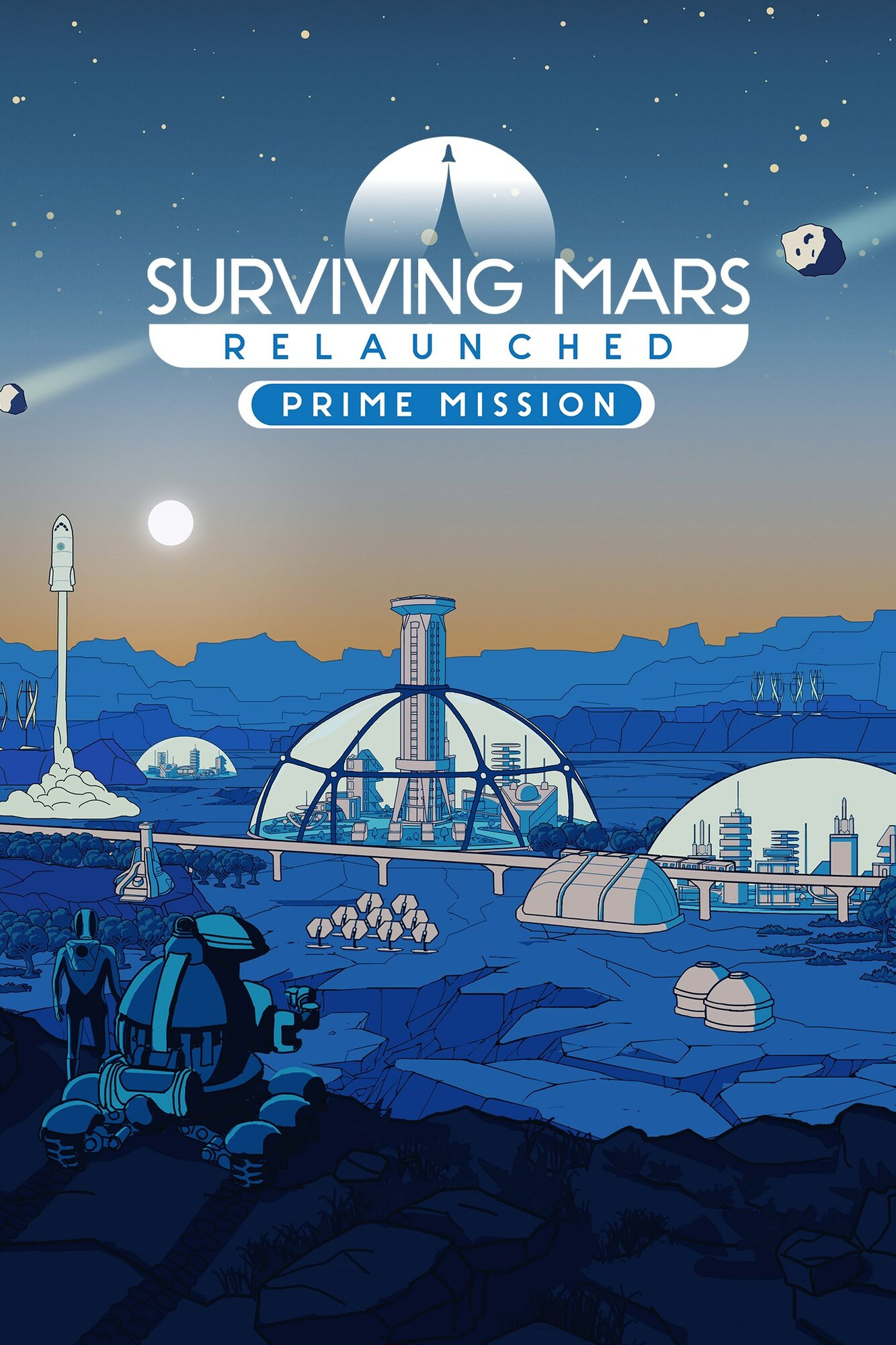 Surviving Mars: Relaunched - Prime Mission — Relaunched Prime Mission — дополнение (DLC) · нужна базовая игра · PC