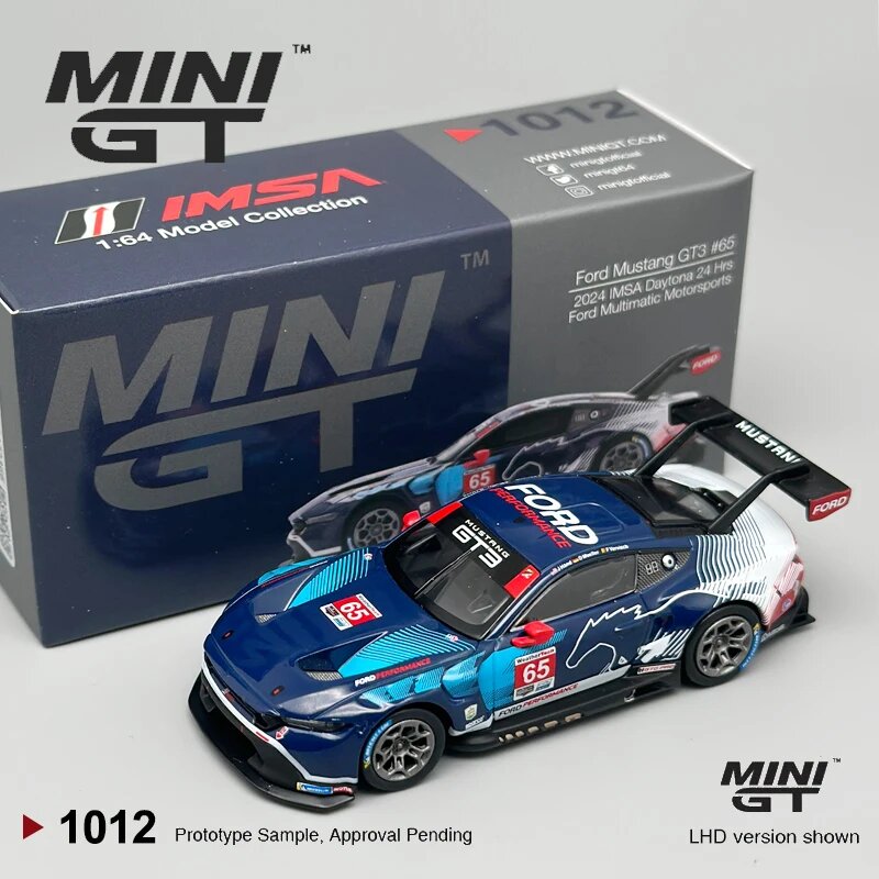 MINIGT 1:64 Ford Mustang GT3 #65 TSM MODEL