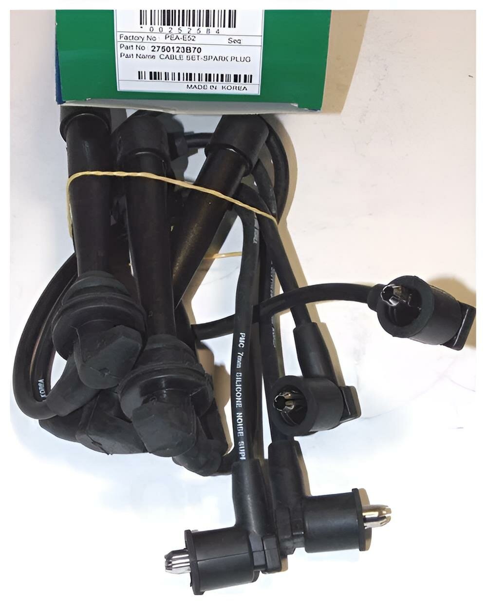 Комплект высоковольтных проводов Parts-Mall PEAE52, для некоторых моделей Hyundai