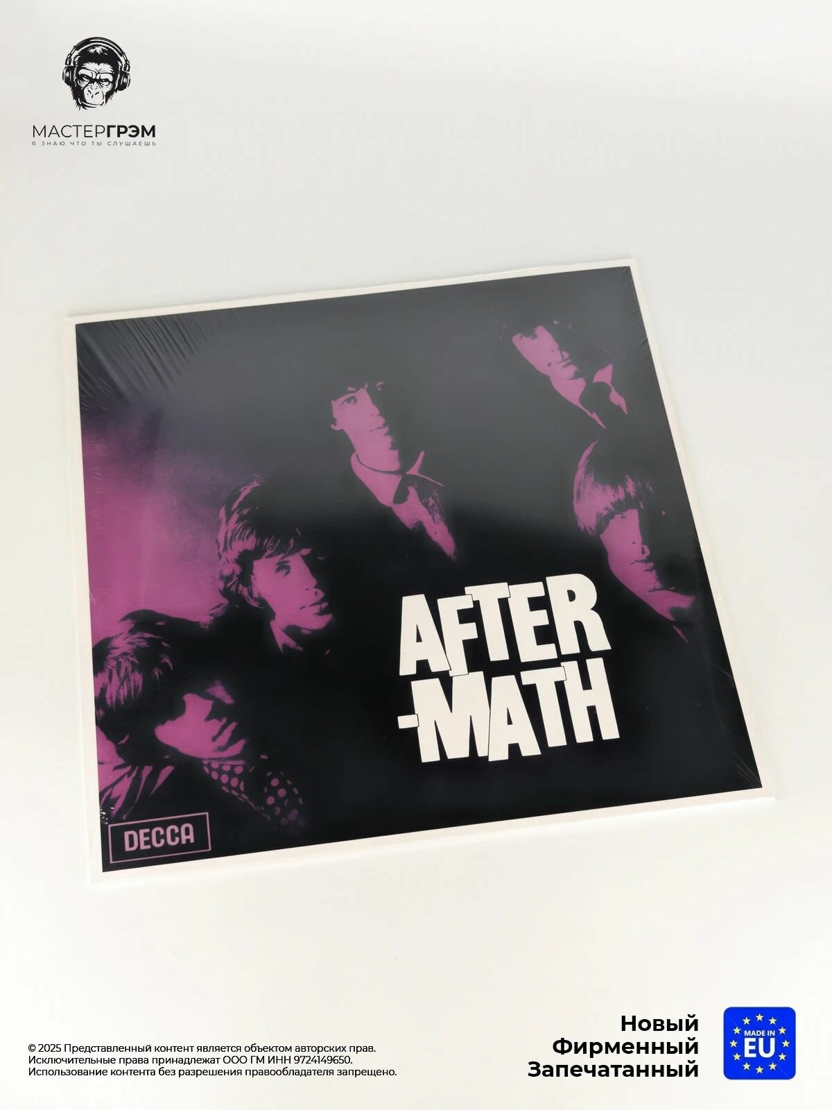 Виниловая пластинка The Rolling Stones - Aftermath (LP) UK Версия, 2023