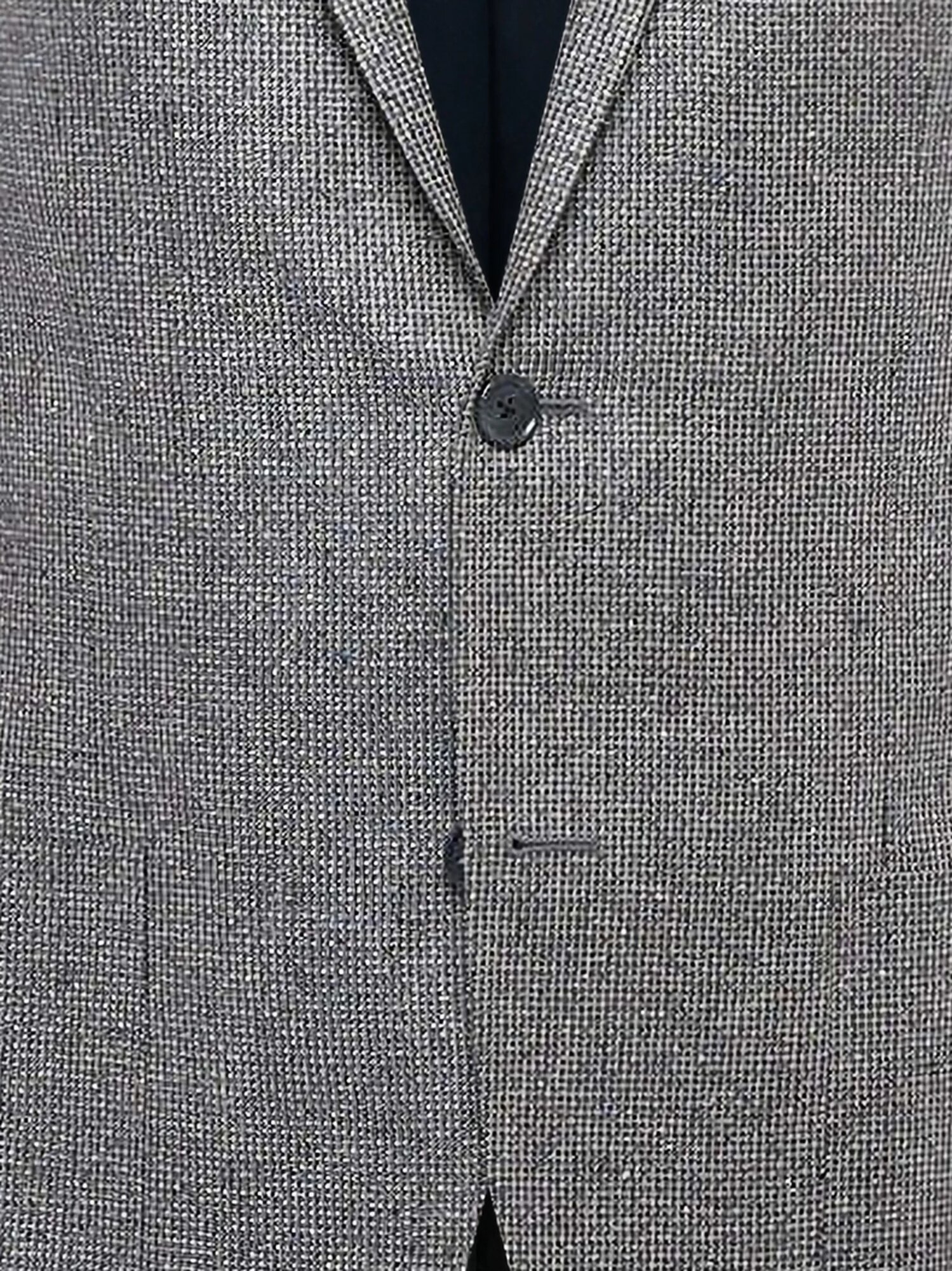 Пиджак Corneliani Single-breasted silk blazer, размер 48, grey — фото 1