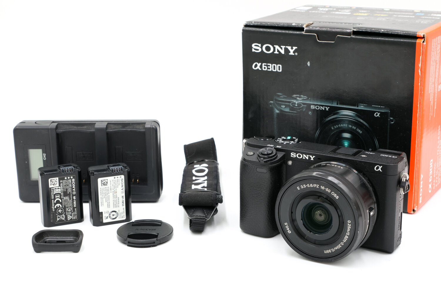 Беззеркальный фотоаппарат Sony A6300 Kit 16-50mm OSS
