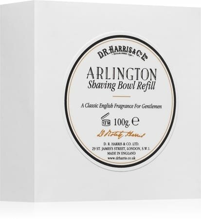 Средство для бритья D.R. Harris Shawing Bowl Refill Almond, 100 г