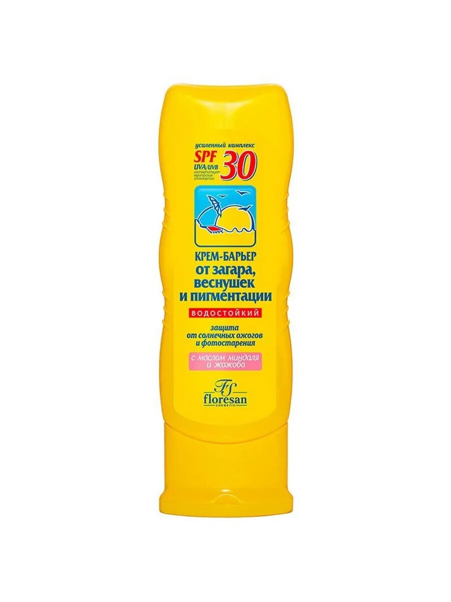 Крем-барьер от загара Флоресан (Floresan) Солнце SPF30 125 м