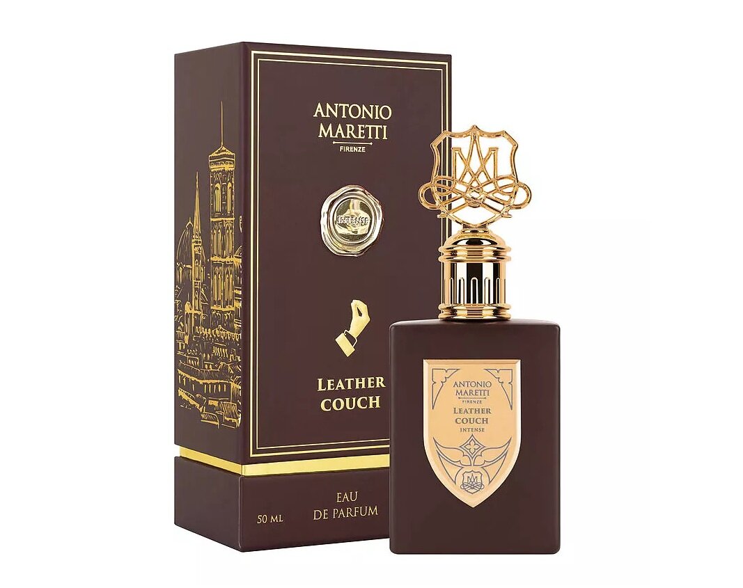 ANTONIO MARETTI Leather Couch Intense 50 мл парфюмерная вода для мужчин, древесные, фужерные