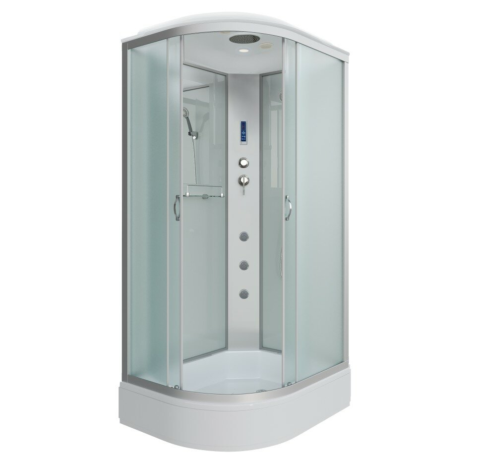 Душевая кабина Niagara Classic NG-33094-14RF (100х90х215) средний поддон(26см), стекло матовое,4 места