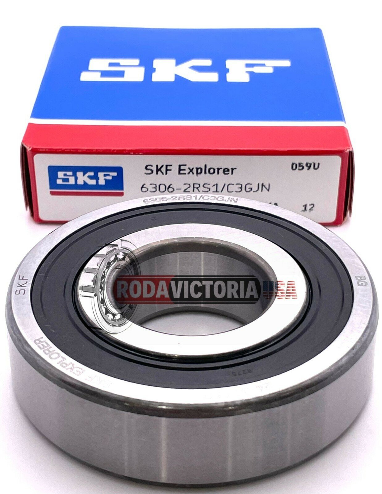 Подшипник МКПП ВАЗ/ГАЗ/УАЗ (30x72x19 мм ) SKF 6306