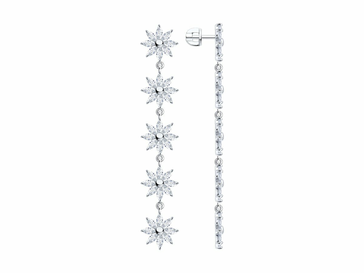 Серьги, 925 проба