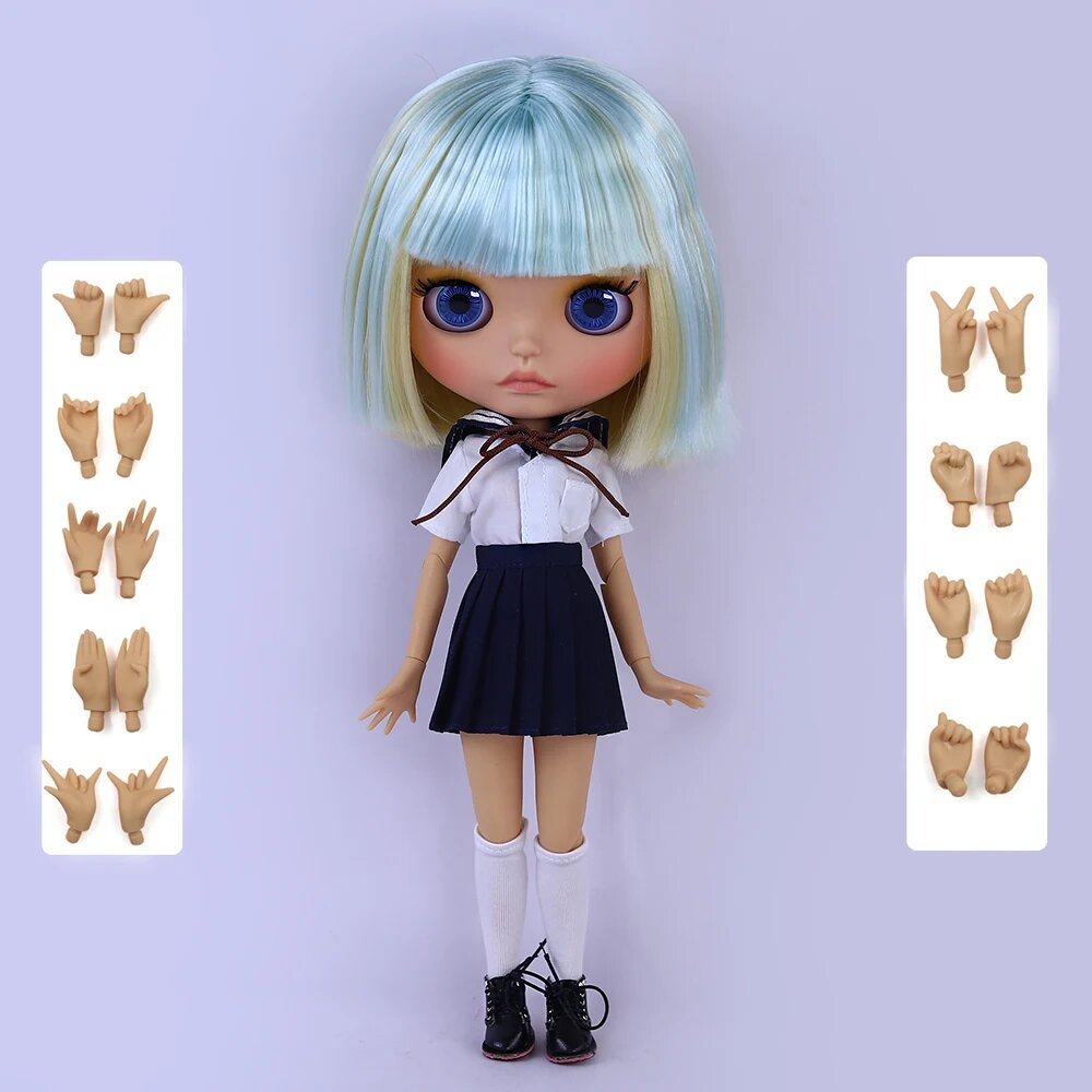 ICY DBS Blyth кукла 1/6 30 см коричневая doll clothes shoes