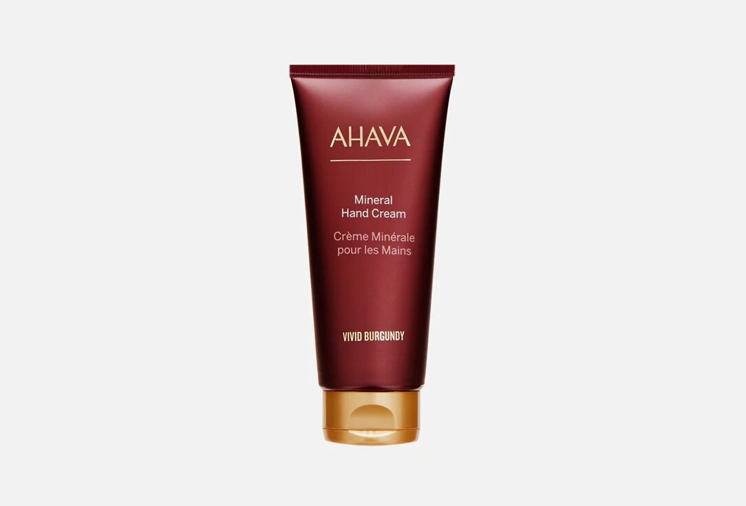 AHAVA VIVID BURGUNDY Минеральный крем для рук 100мл