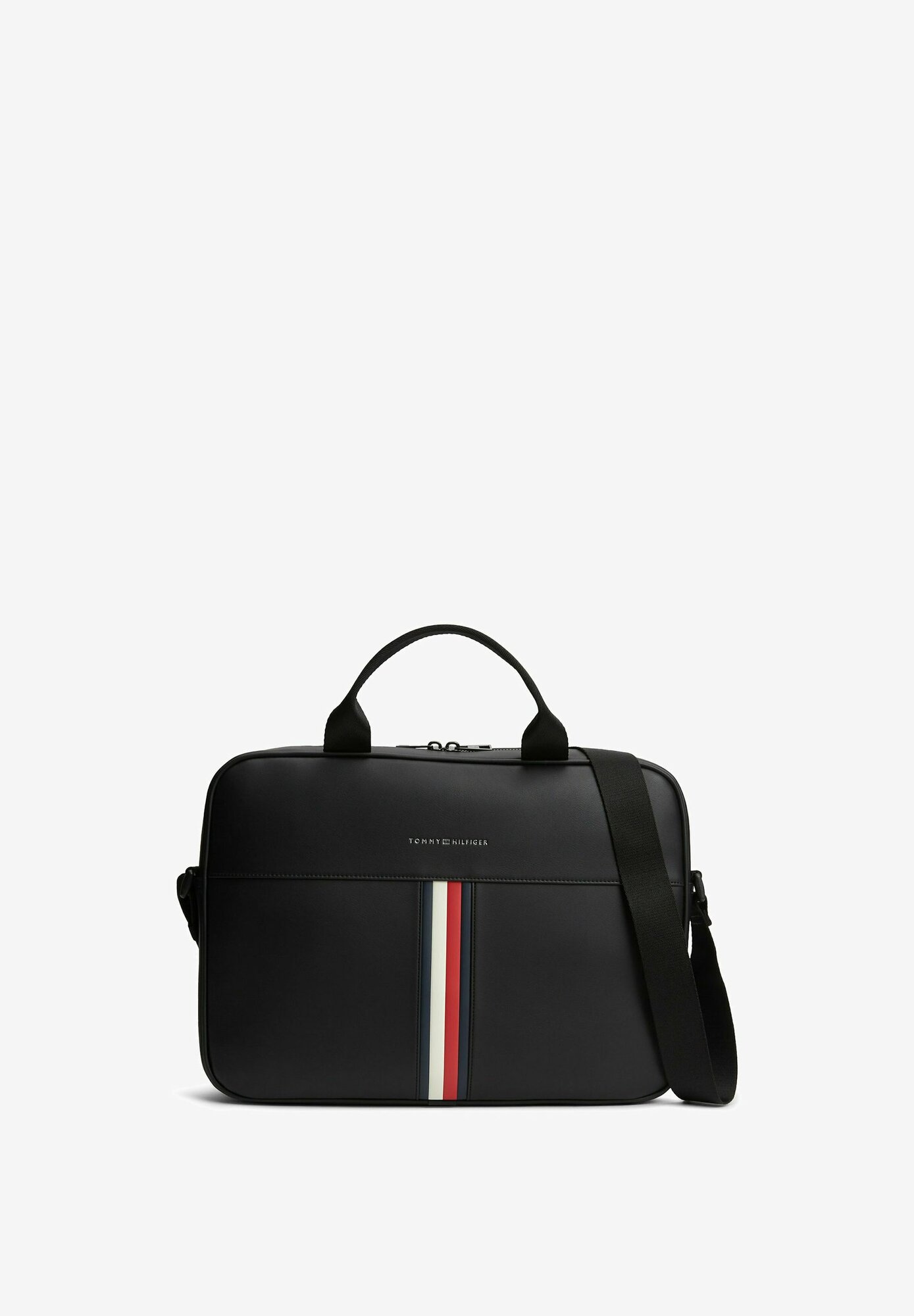 Сумка для ноутбука Tommy Hilfiger мужская, размер 38х28х6 см, цвет черный, 8721386248542
