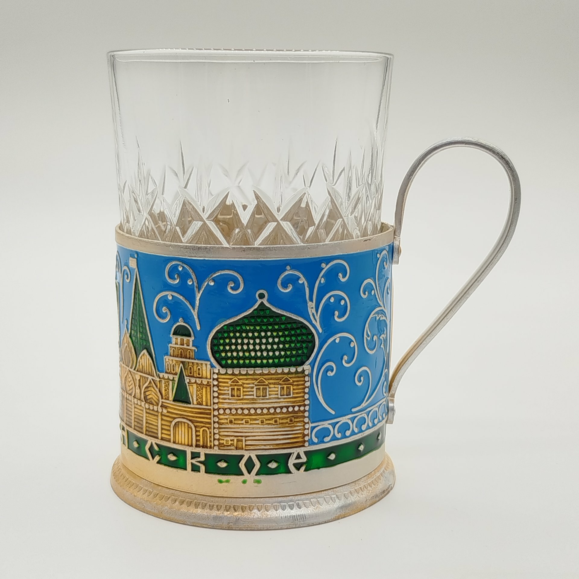 Подстаканник "Коломенское" (в комплекте со стаканом)