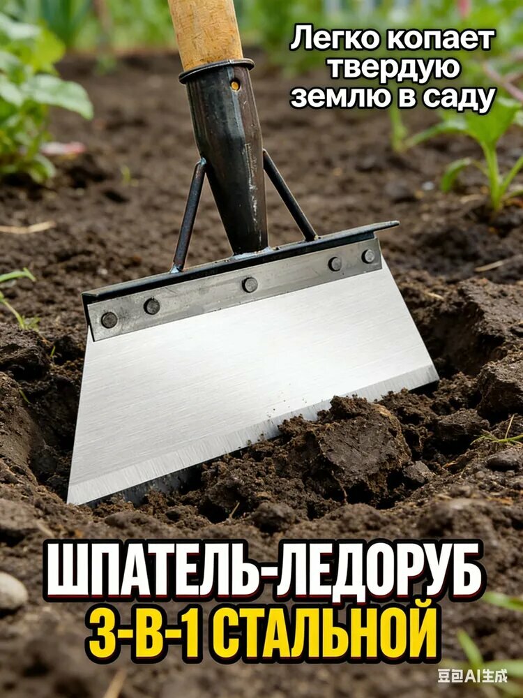 Лопата для уборки снега, посадочная 23.1 см