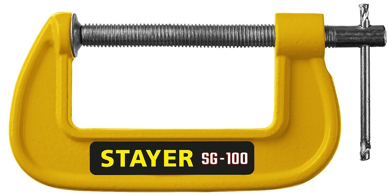Струбцина тип G 100 мм, STAYER 3215-100_z02