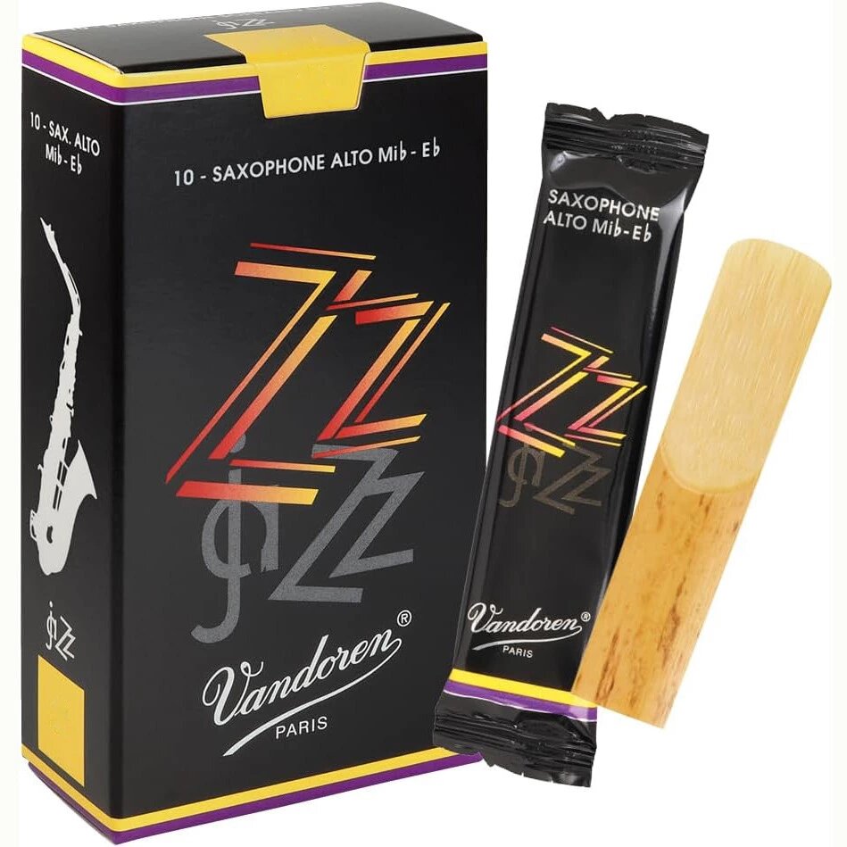 Трости для саксофона альт Vandoren SR4125 jaZZ 2.5 10шт
