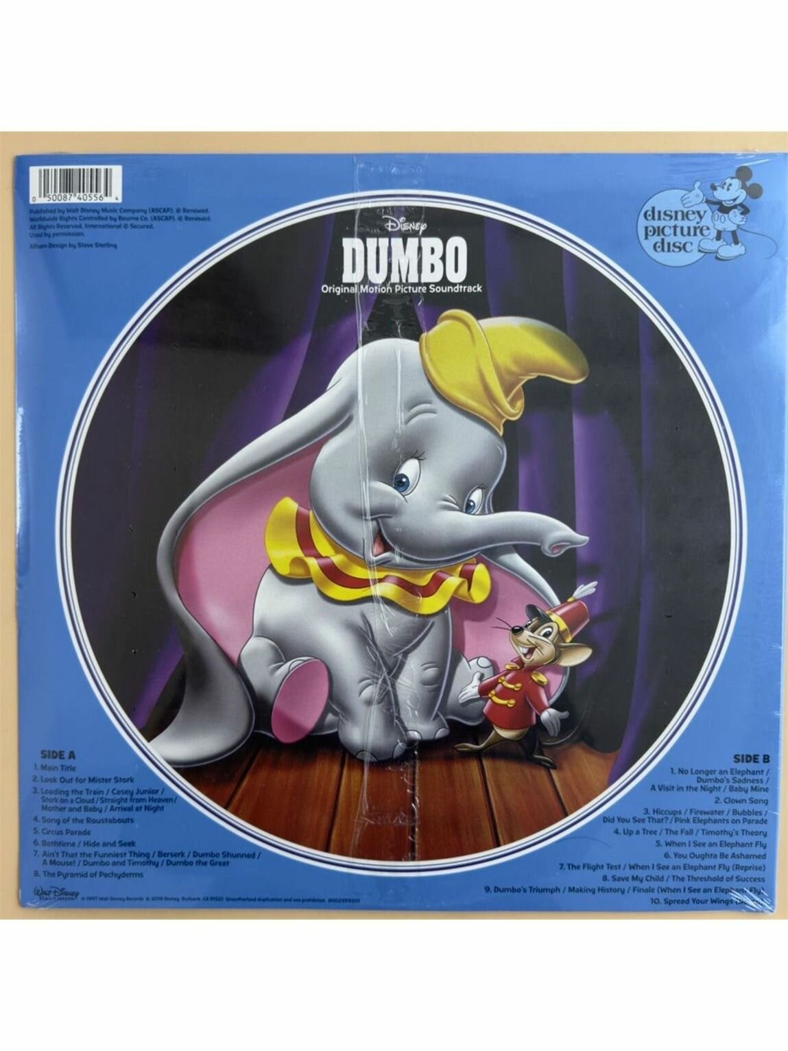 Виниловая пластинка Various - Dumbo (OST Motion Picture Soundtrack) Picture Disc Vinyl