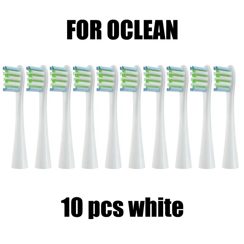 Насадки для зубной щетки Oclean 10 шт. DuPont 10White