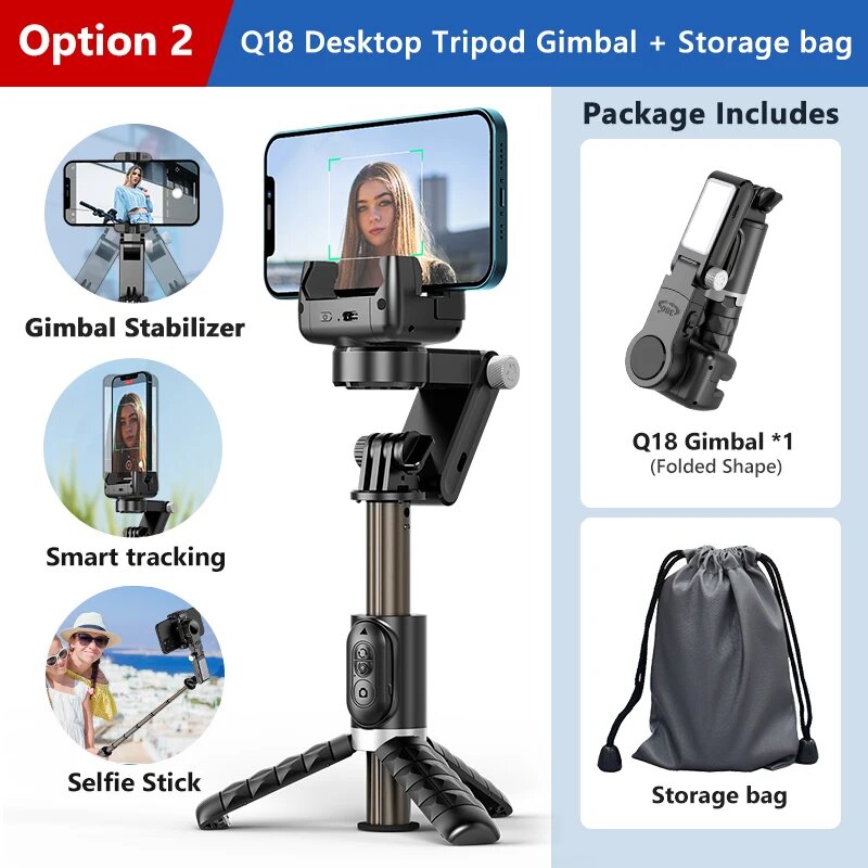 Ручной стабилизатор 360° для смартфона add Storage Bag