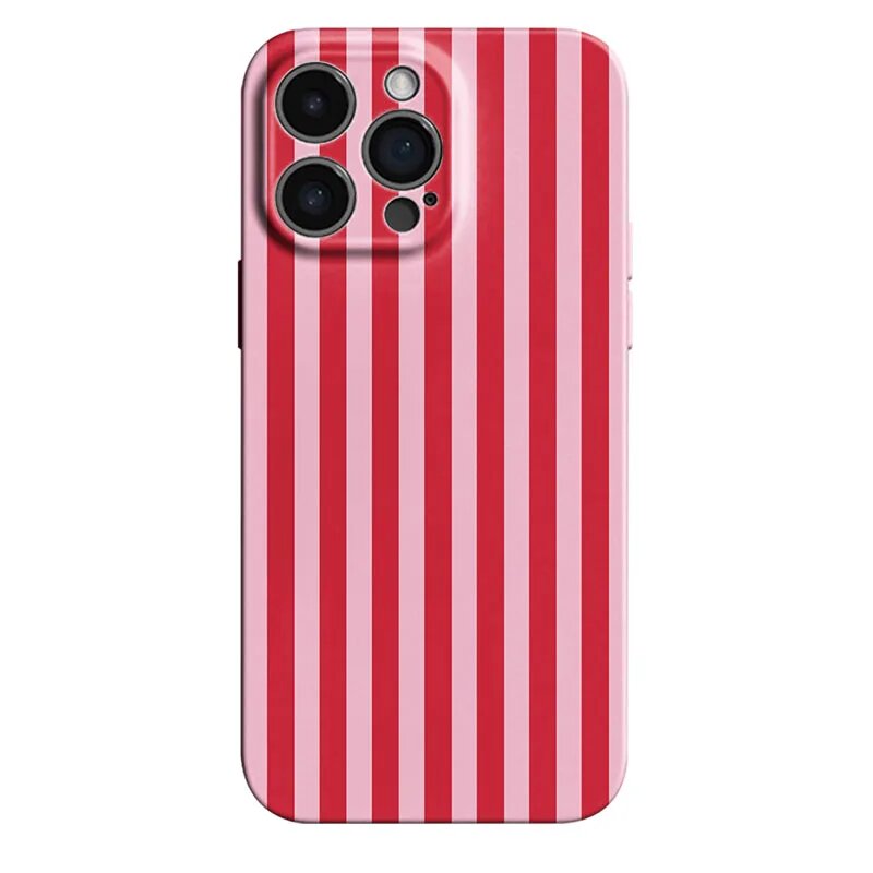 Модный розовый полосатый чехол для телефона Oppo Realme C75 C63 C65 C67 C53 C55 C35 C33 C20 C21Y C30S 9 9i 8 8i Pro Plus 4G 5G, жесткий ПК-чехол