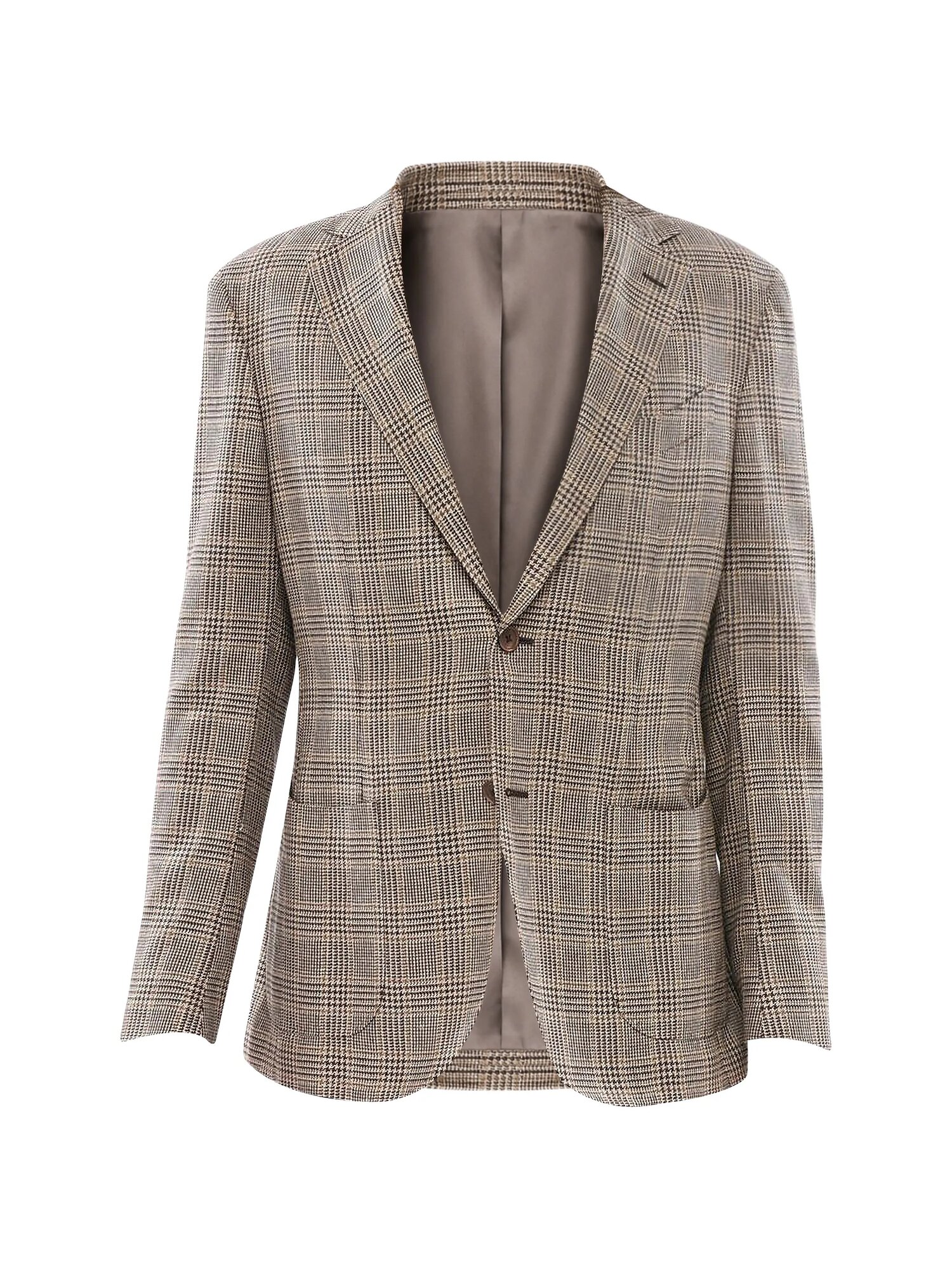 Пиджак Checked single-breasted blazer