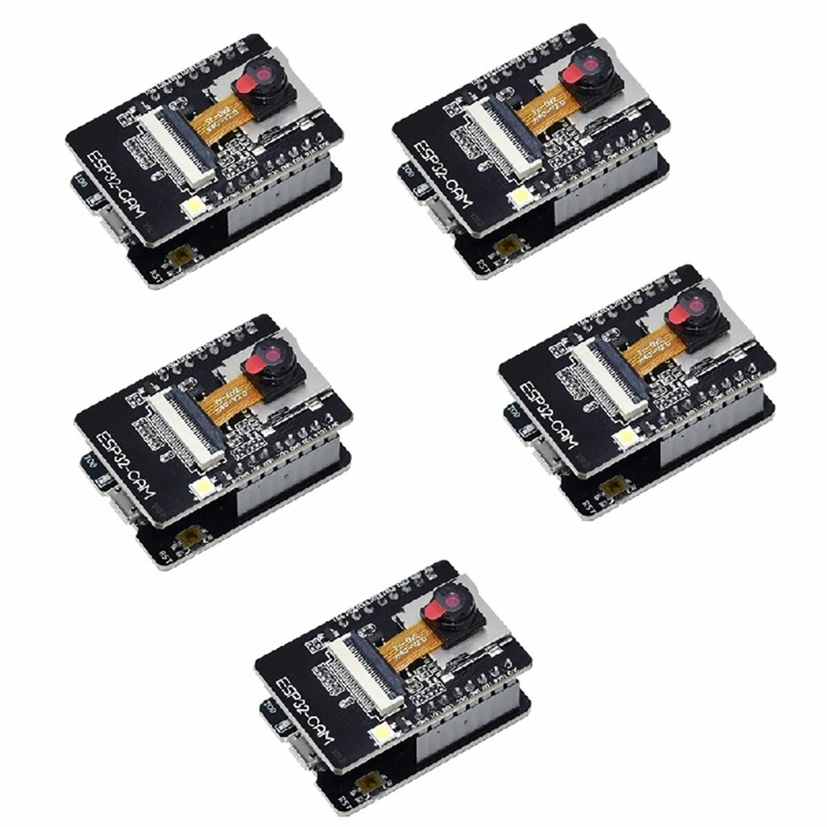 5 Плат Разработки ESP32 CAM С Модулем Камеры OV2460