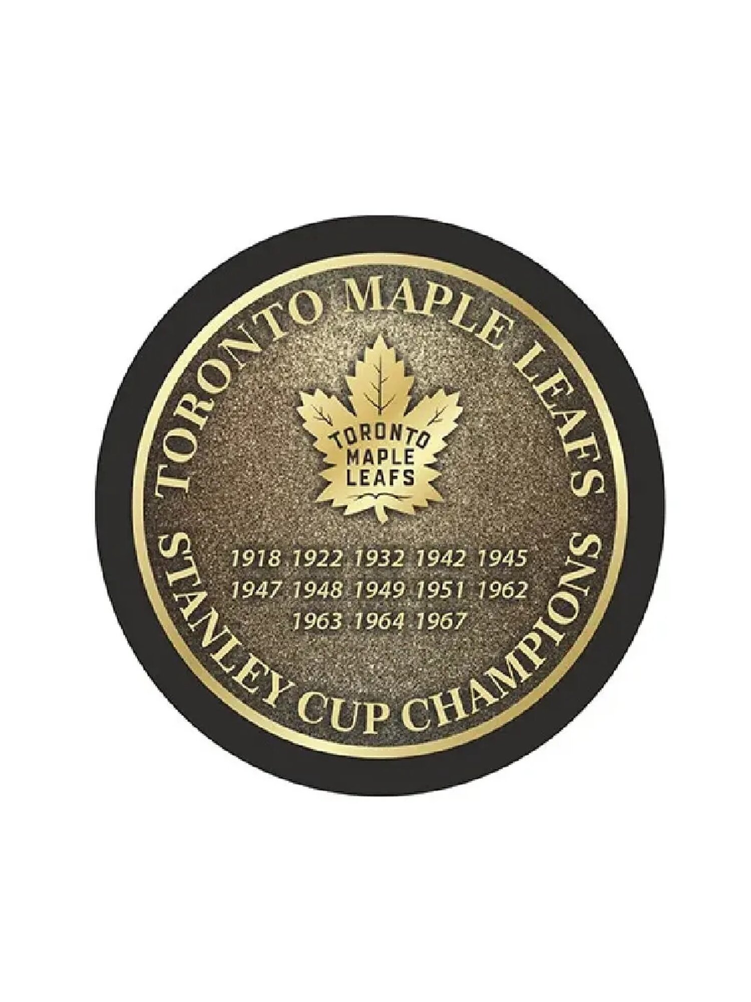 Шайба Sportfanat НХЛ Champions 13-Time Stanley Cup Торонто 1-ст.