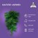 Хвойное украшение новогоднее, венок - капля ария, Crystal trees, ПВХ ветки, 60 с...