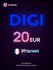 Пополнение баланса DIGI Италия 20 евро (EUR) | мобильная связь, prepaid | Цифров...