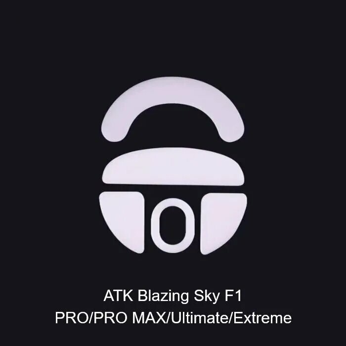 Глайды для EspTiger ICE V2 для ATK Blazing Sky F1 Series, белый