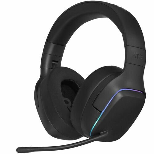 Игровая гарнитура ATK Mercury M1 проводные/беспроводные охватывающие черные