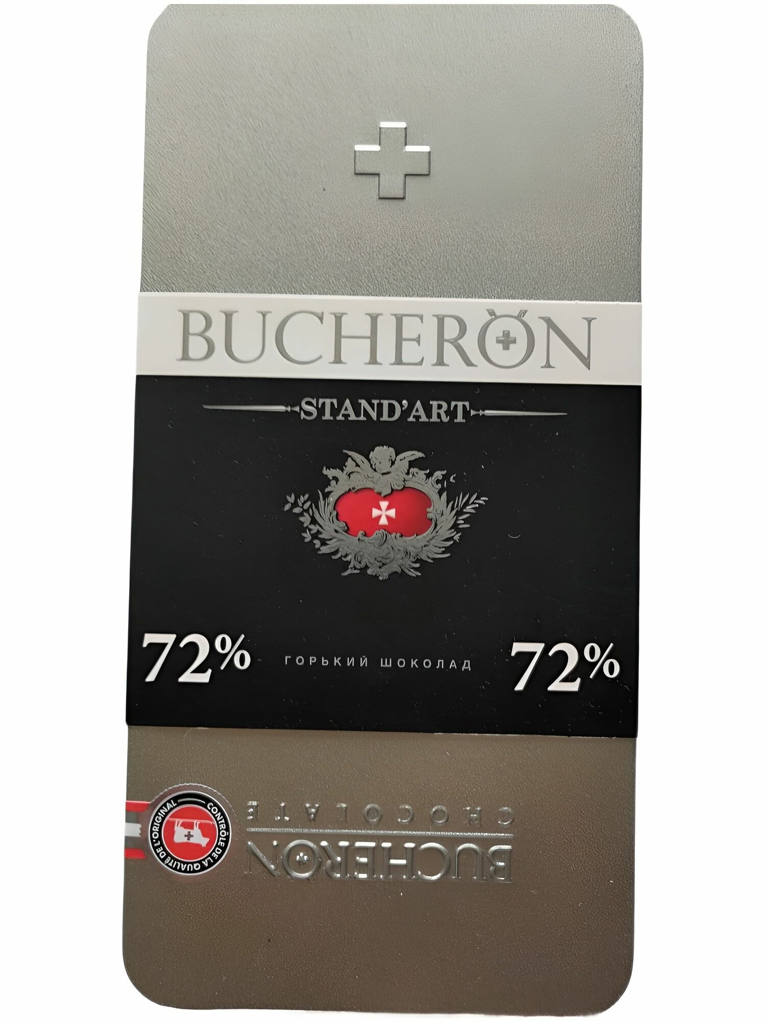 Шоколад BUCHERON горький, ж/б, 100 г