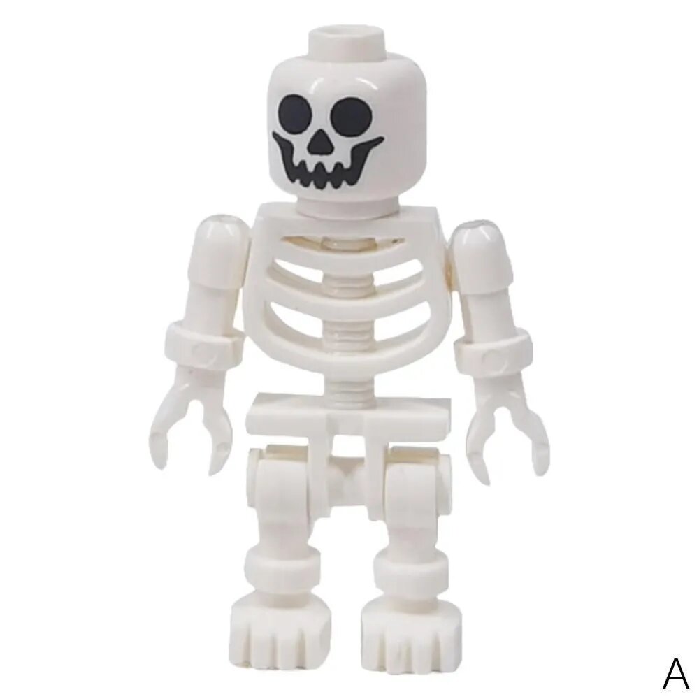 4CM Миниатюрная игрушка-скелет солдата, собранная кукла