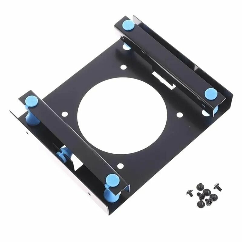 Кронштейн для внутреннего жесткого диска 3.5" до 5.25" с силиконовым амортизатором