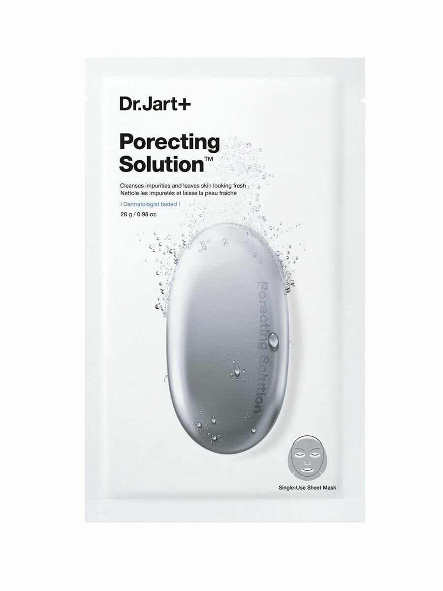 Dr Jart Dermask Porecting Solution Маска "Капсулы красоты" для очищения и сужения пор