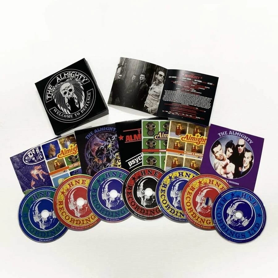 CD диск The Almighty - Welcome To Defiance: The Complete Recordings 1994-2001 (7CD) 2021