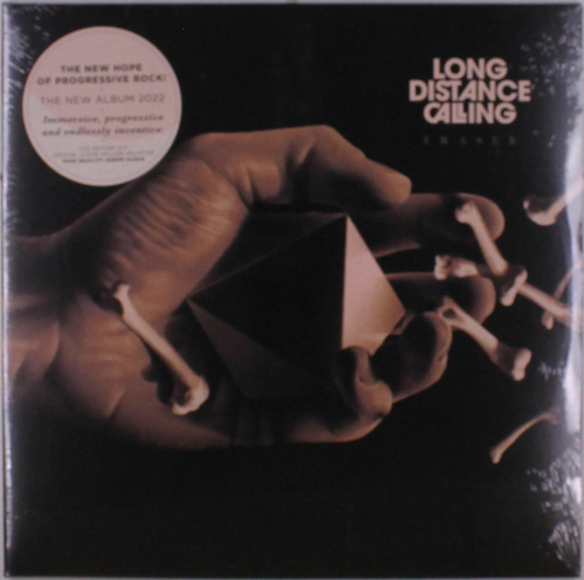 Виниловая пластинка Long Distance Calling - Eraser (Limited Edition) (Crystal Clear/Yellow Splatter Vinyl) (45 RPM) (2 LP) (2 LP)