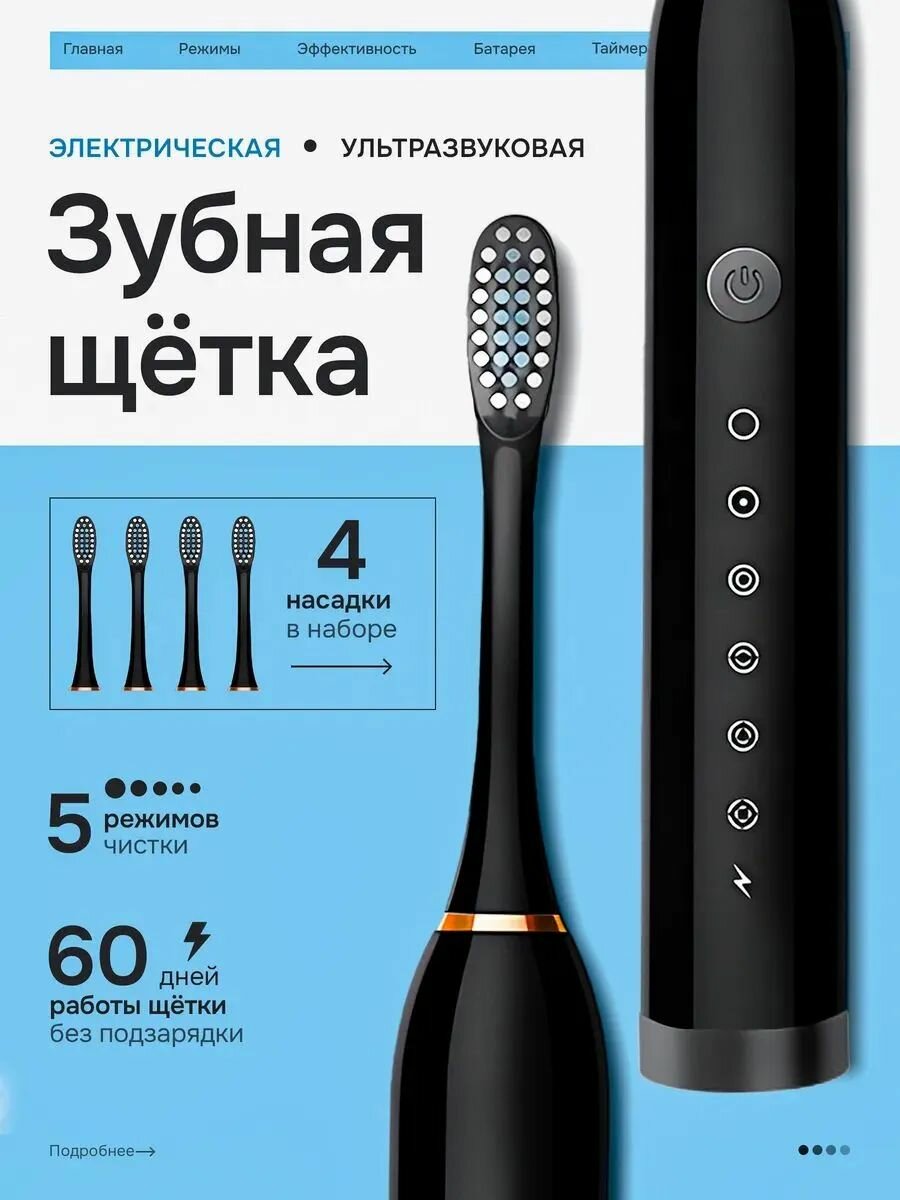 Электрическая зубная щетка