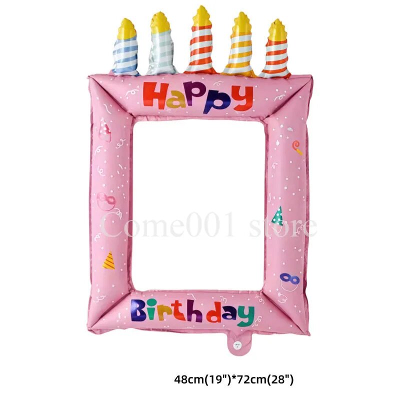 Надувные фоторамки для дня рождения Pink-Photo-Frame
