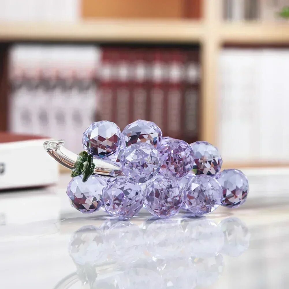 Хрустальная статуэтка винограда Фиолетовый, purple