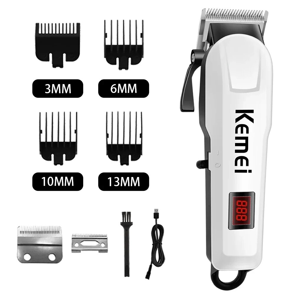 Kemei KM-809A Триммер для бороды и волос KM-809A Set 5