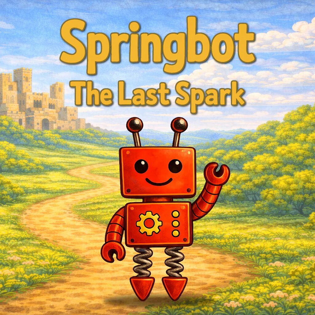 Игра Springbot: The Last Spark PS4 & PS5, цифровое издание PlayStation 4 и PlayStation 5, регион Турция / код пополнения баланса