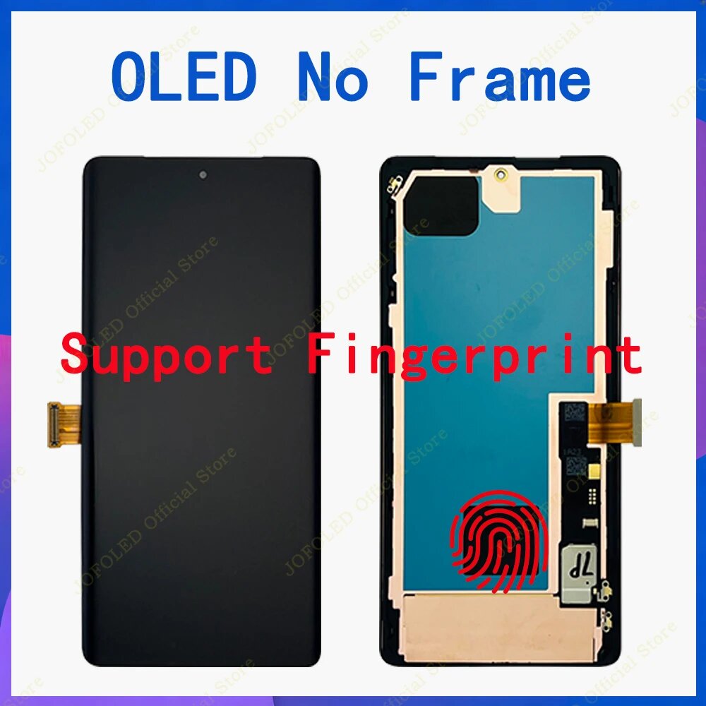 Дисплей LTPO OLED GP4BC GE2AE GFE4J с сенсорным экраном для Google Pixel 7 Pro, OLED No Frame