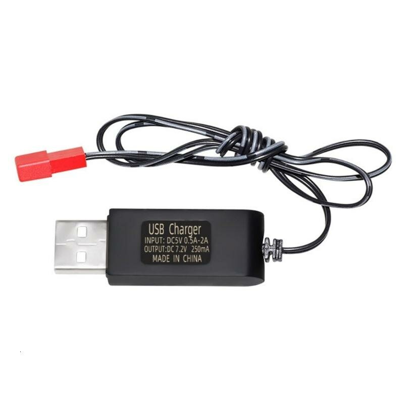 USB-кабель зарядки LiPo 3.6-7.2V SM2P/JST/KET для RC машин, L