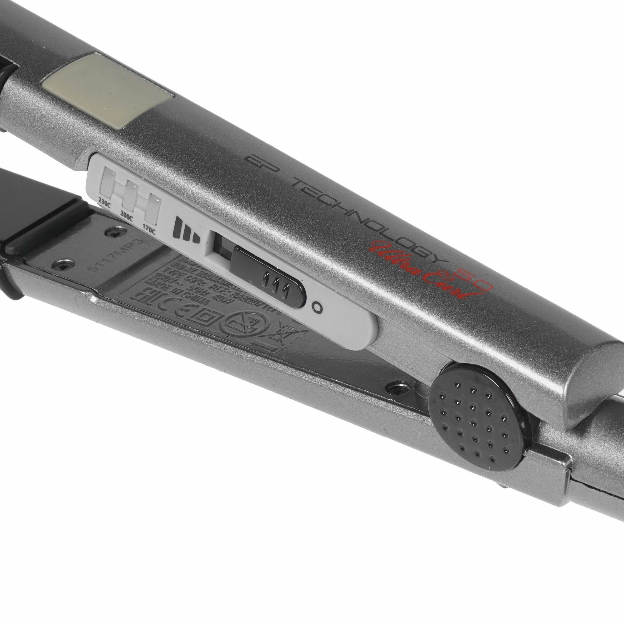 Выпрямитель BaByliss PRO BAB2071EPE Ultra Curl, профессиональный, серебристый — фото 1