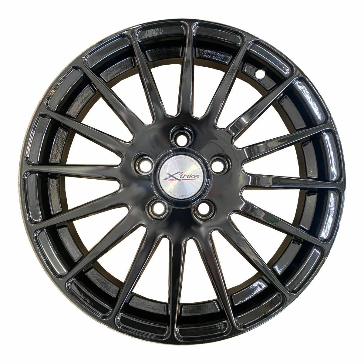 Диск колёсный X-128 6.5x16 5x105x56.6 ET38 BK, арт.15001BX