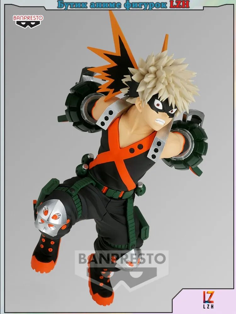 Аниме фигурка BANDAI Banpresto The Amazing Heroes-Plus Кацуки Бакуго(Bakugou Katsuki) из "Моя геройская академия" 17cm